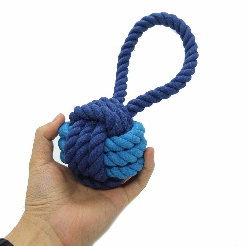 Interactive Rope Chewy Indestructible Dog Toys For Medium To Large